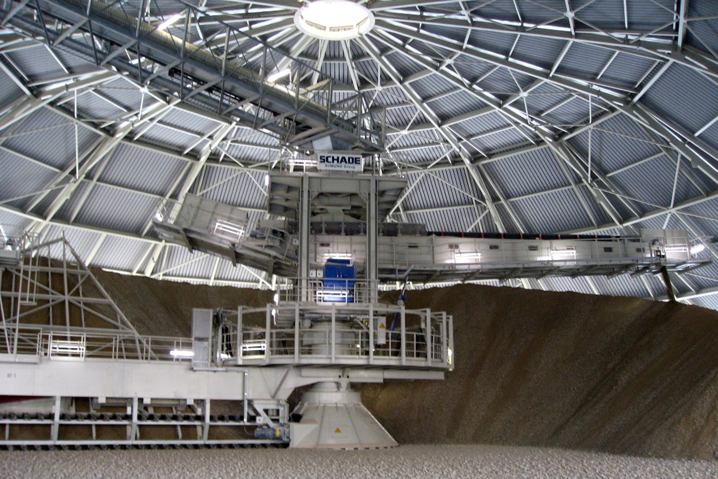 Dry Bulk Cargo Intake, Processing and Distribution. - AUMUND Group