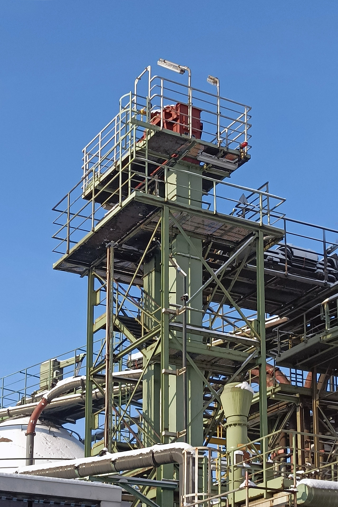 Conversion of a Bucket Elevator - AUMUND Group