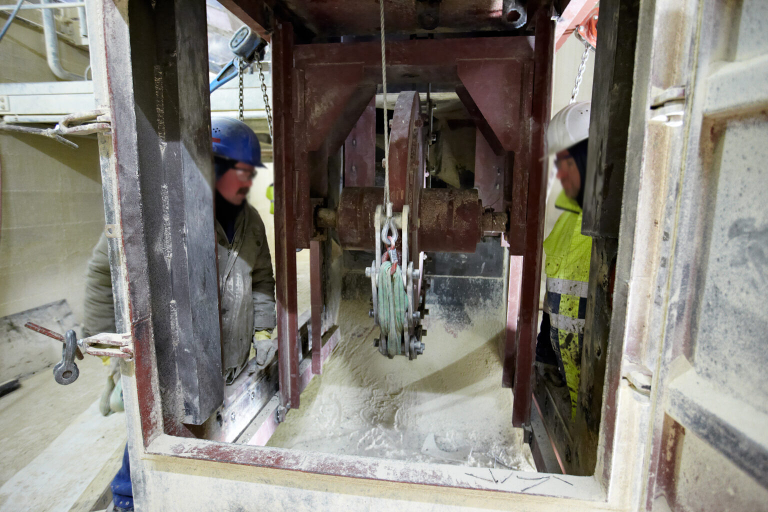 Conversion from a Belt Bucket Elevator to a Central Chain Bucket ...